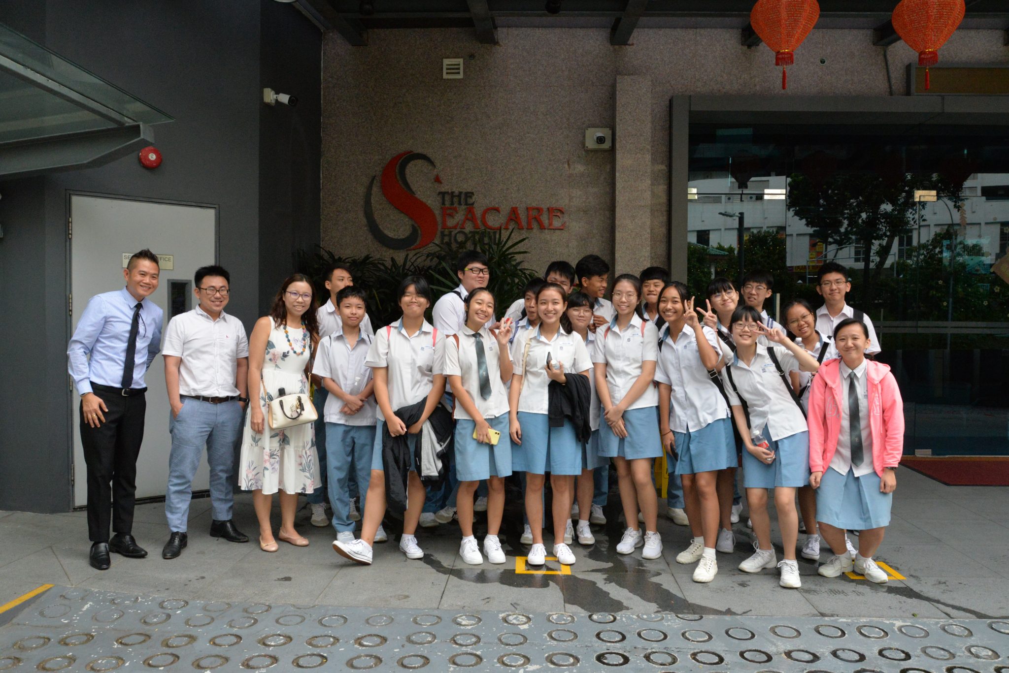 High-School Students Go Behind-The-Scenes at The Seacare Hotel