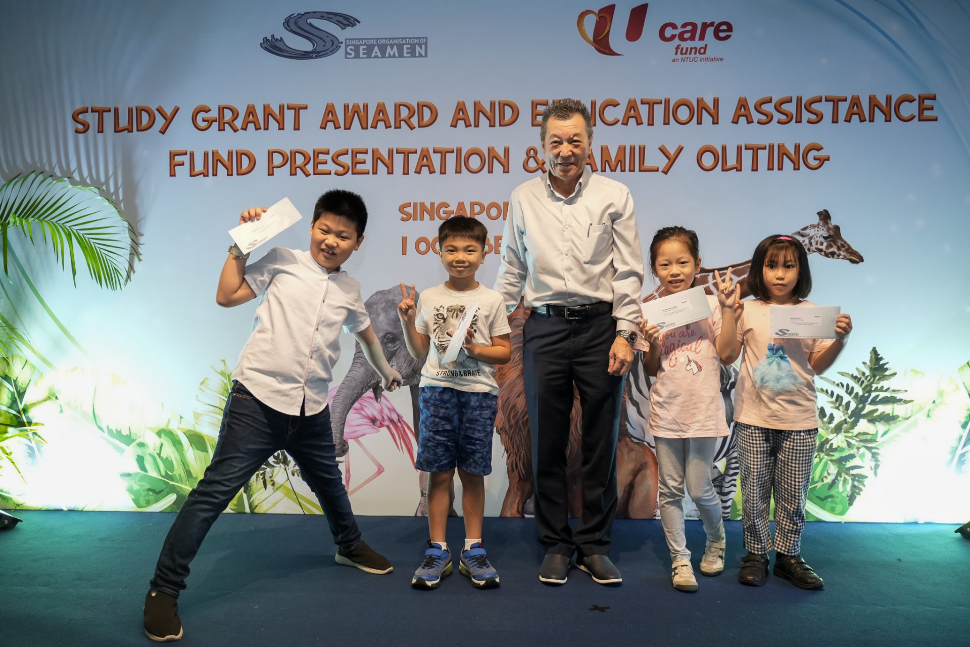 Study Grant Award Education Assistance presentation & family outing ...