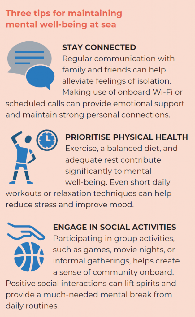 Mental health at sea: A growing focus for the maritime industry - SOS ...
